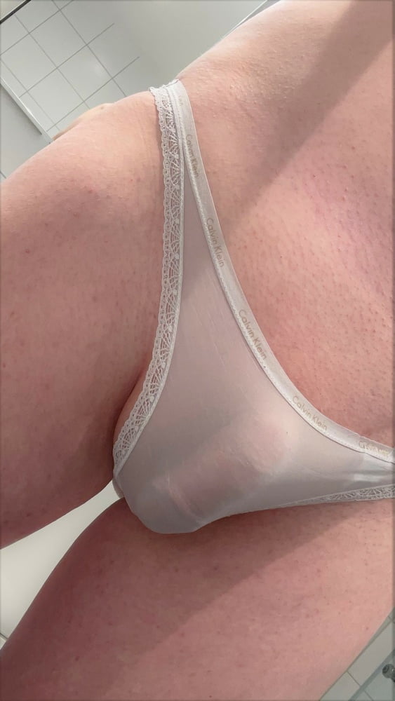 White Tiny Ck Thong 15 Pics Xhamster 3123